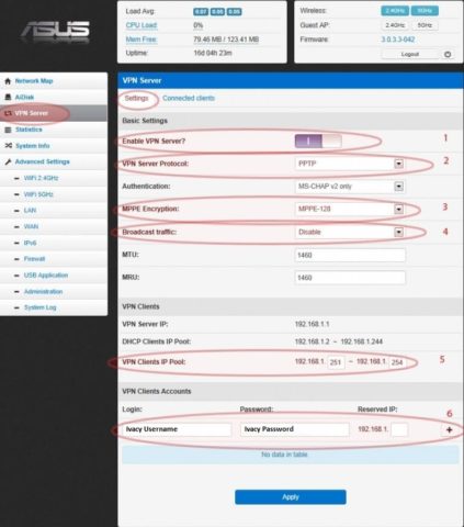 How to Configure Ivacy on Padavan Router (PPTP) - Ivacy