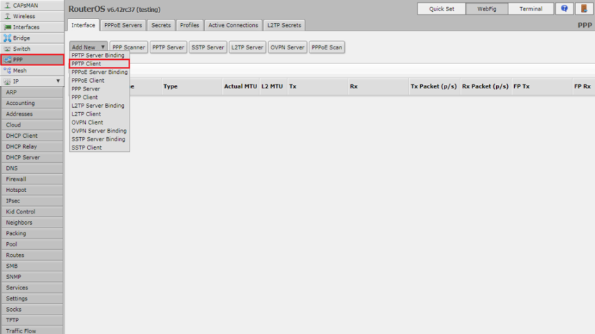 How to Configure Ivacy on Mikrotik Router (PPTP) - Ivacy